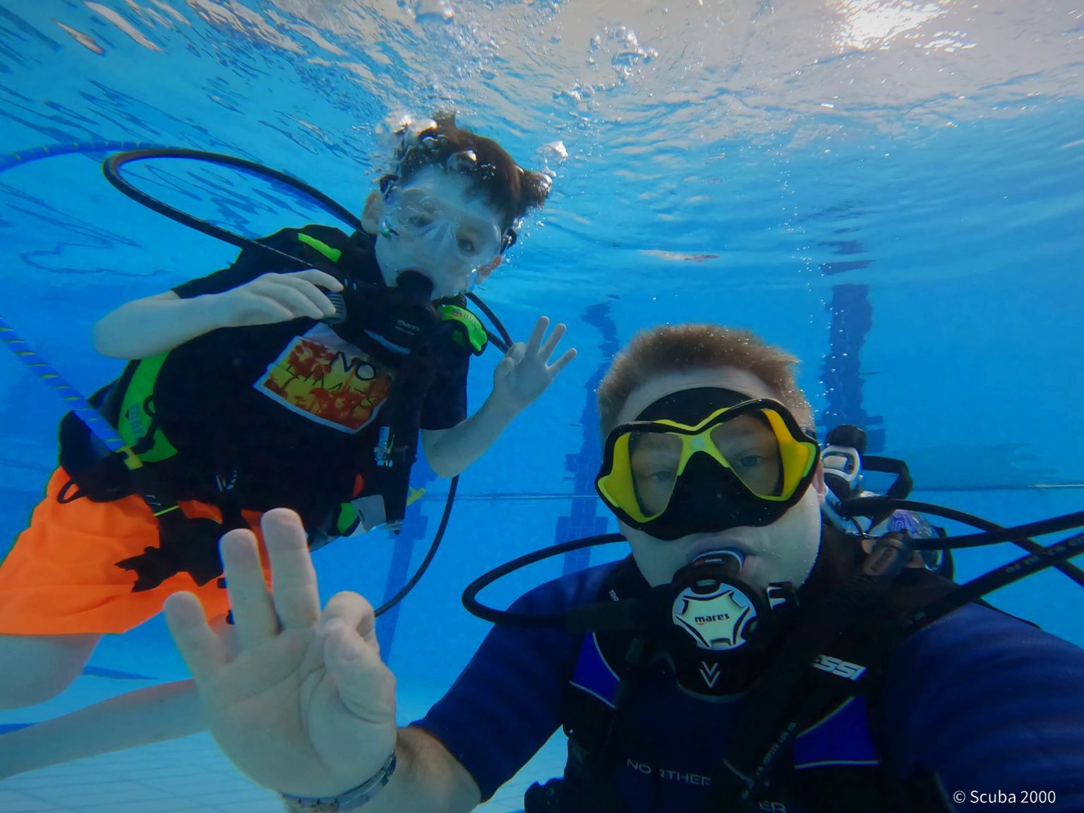 Try scuba diving for children and adults in Leicestershire & Cornwall, UK
