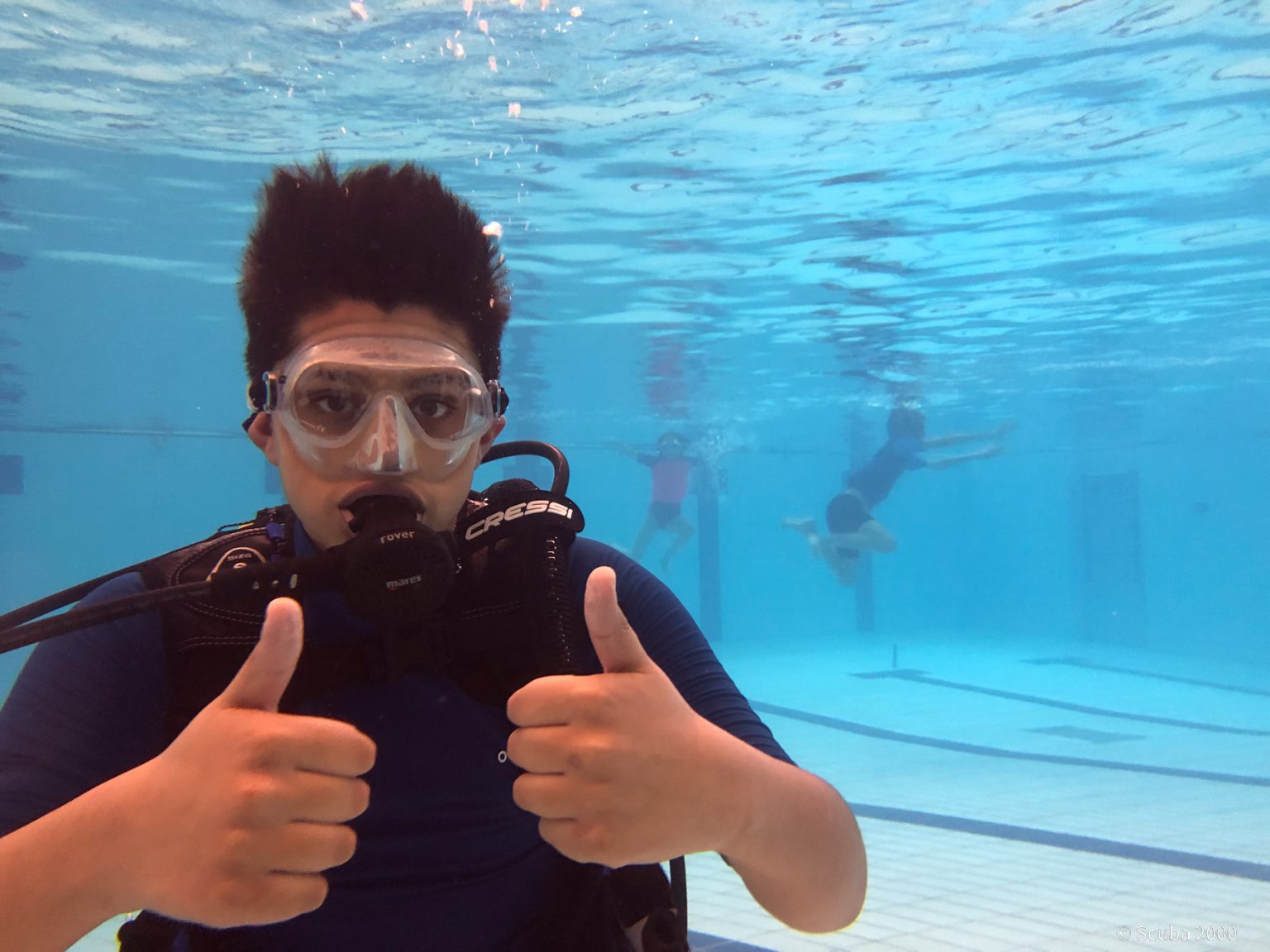 Try scuba diving for children and adults in Leicestershire & Cornwall, UK